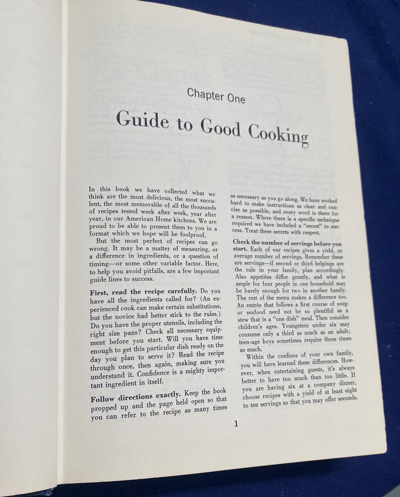 American Home All-purpose Cook Book - Etsy