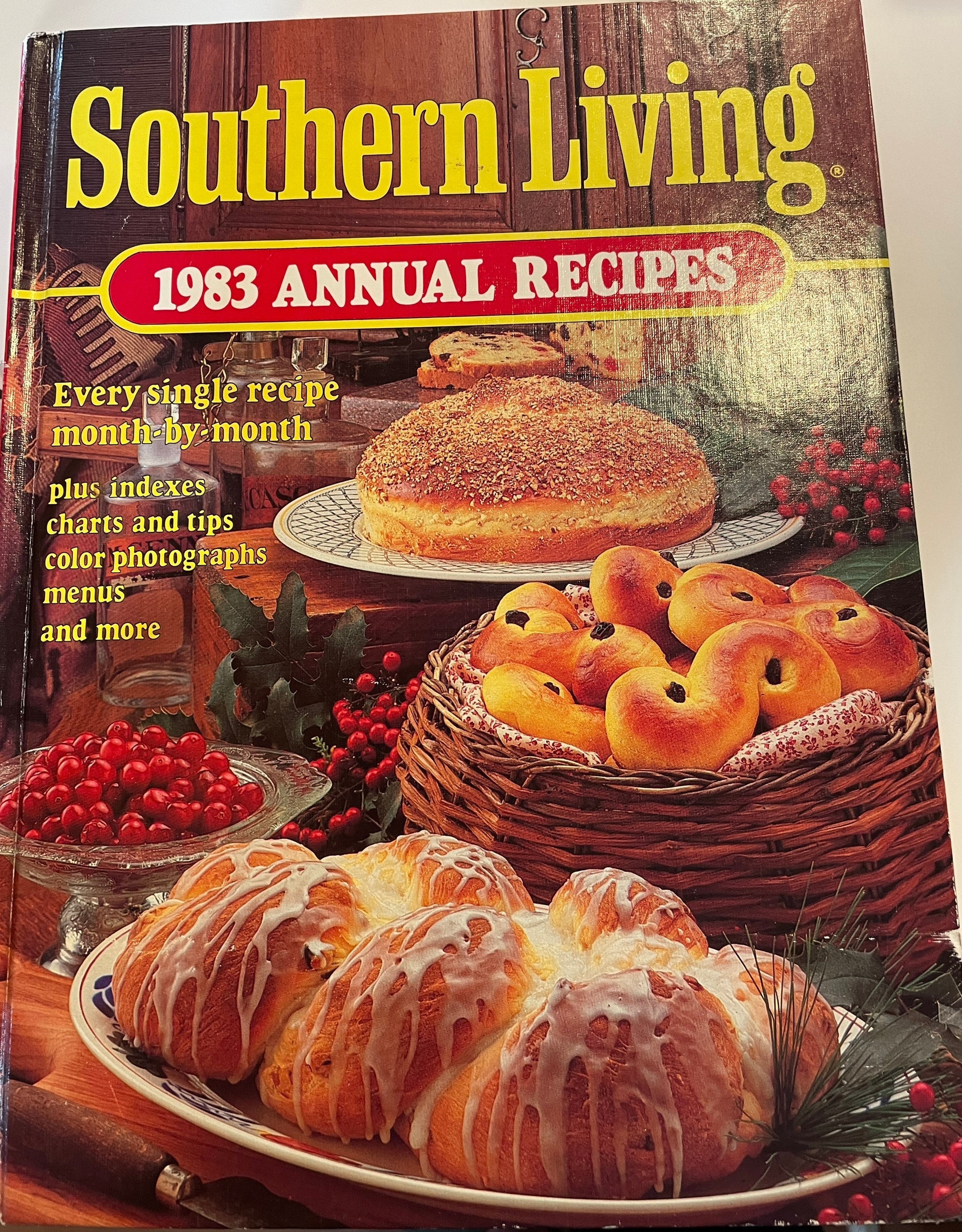 Southern Living 1983 and 1988 Annual Recipes Cookbooks 1st Editions - Etsy