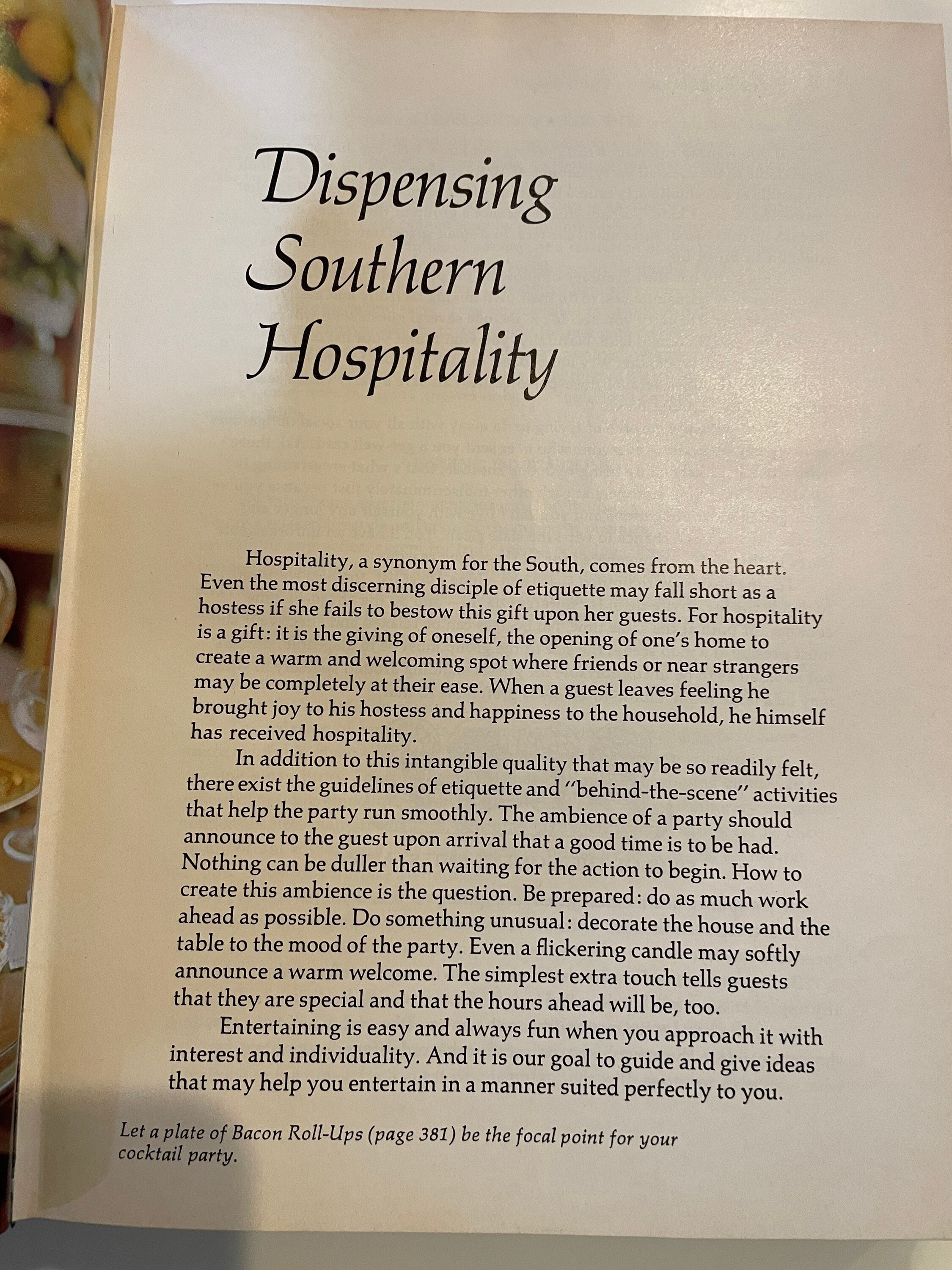 Southern Living Party Cookbook First Edition - Etsy