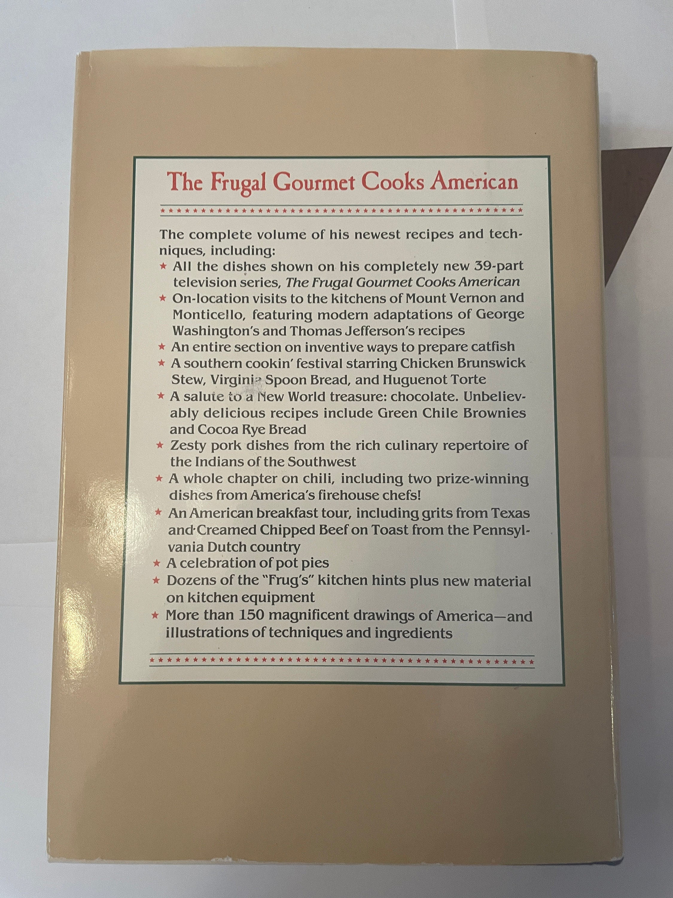 The Frugal Gourmet Cooks American - Etsy