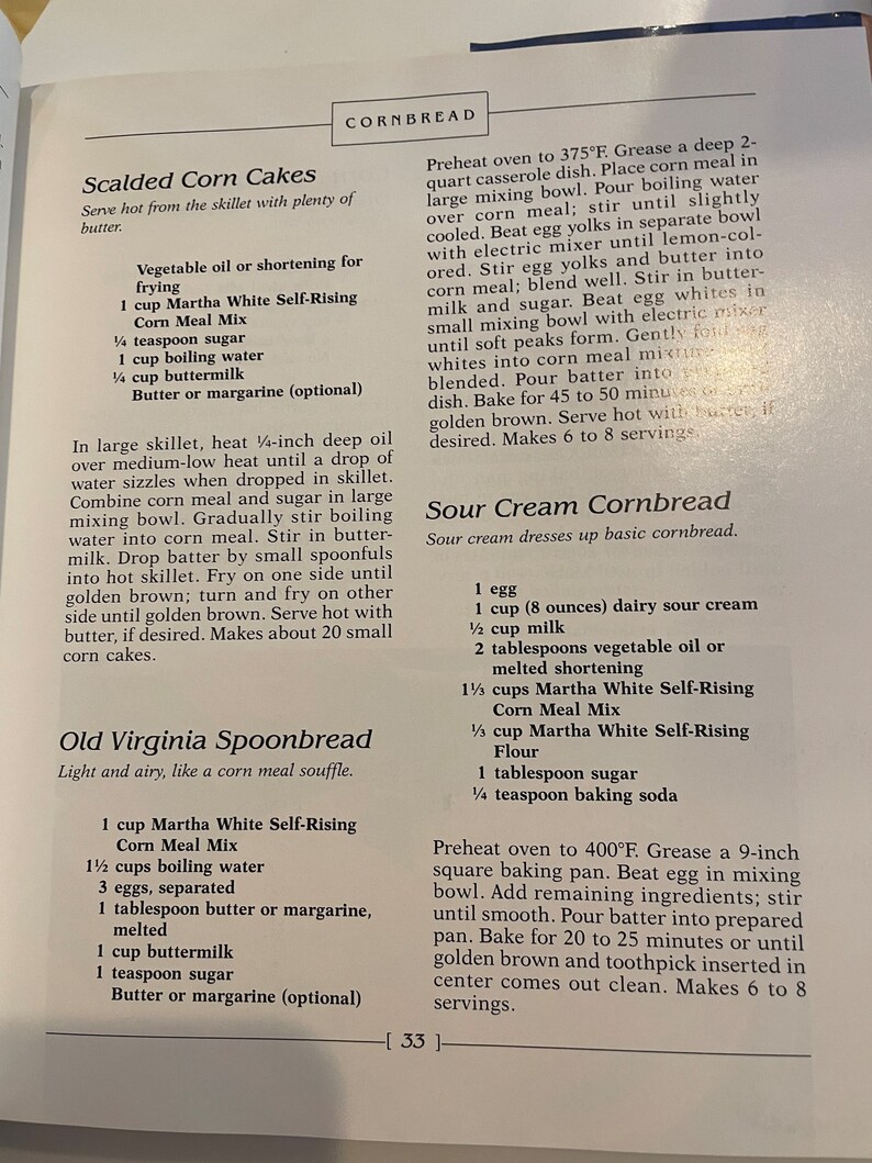 Martha White's Southern Sampler - Etsy