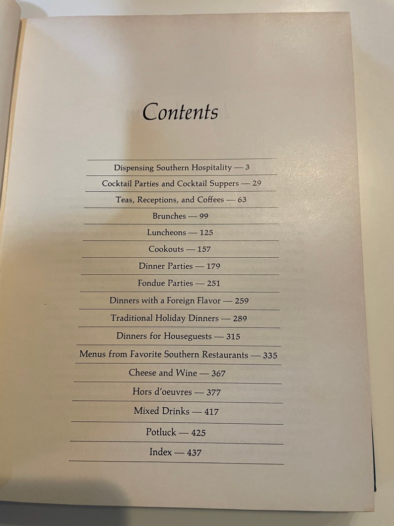 Southern Living Party Cookbook First Edition - Etsy