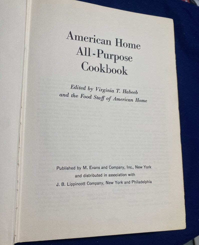 American Home All-purpose Cook Book - Etsy