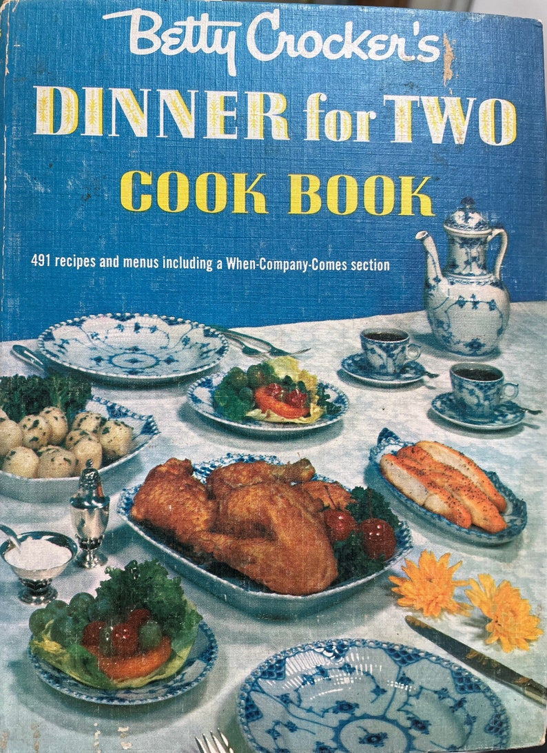 Betty Crocker's Dinner for Two Cook Book 1st Edition - Etsy