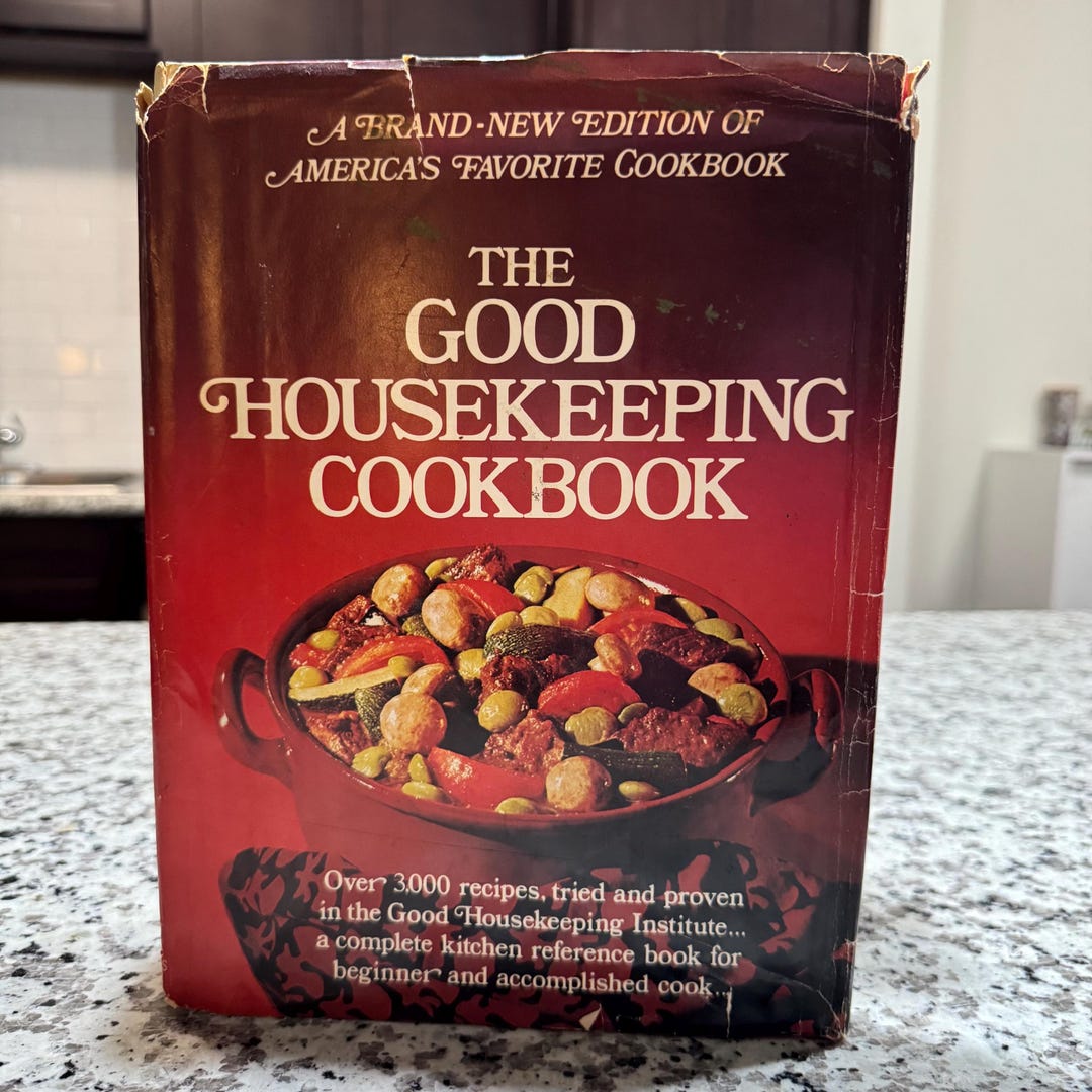The Good Housekeeping Cookbook - Etsy