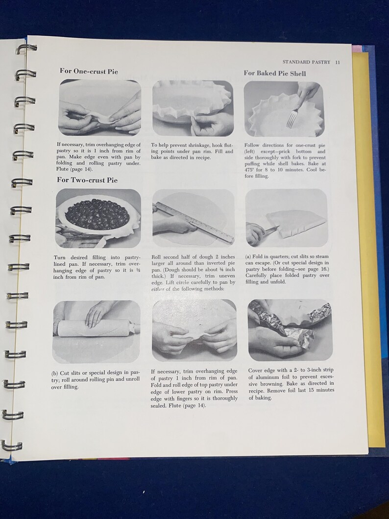 Betty Crocker's Pie and Pastry Cookbook - Etsy
