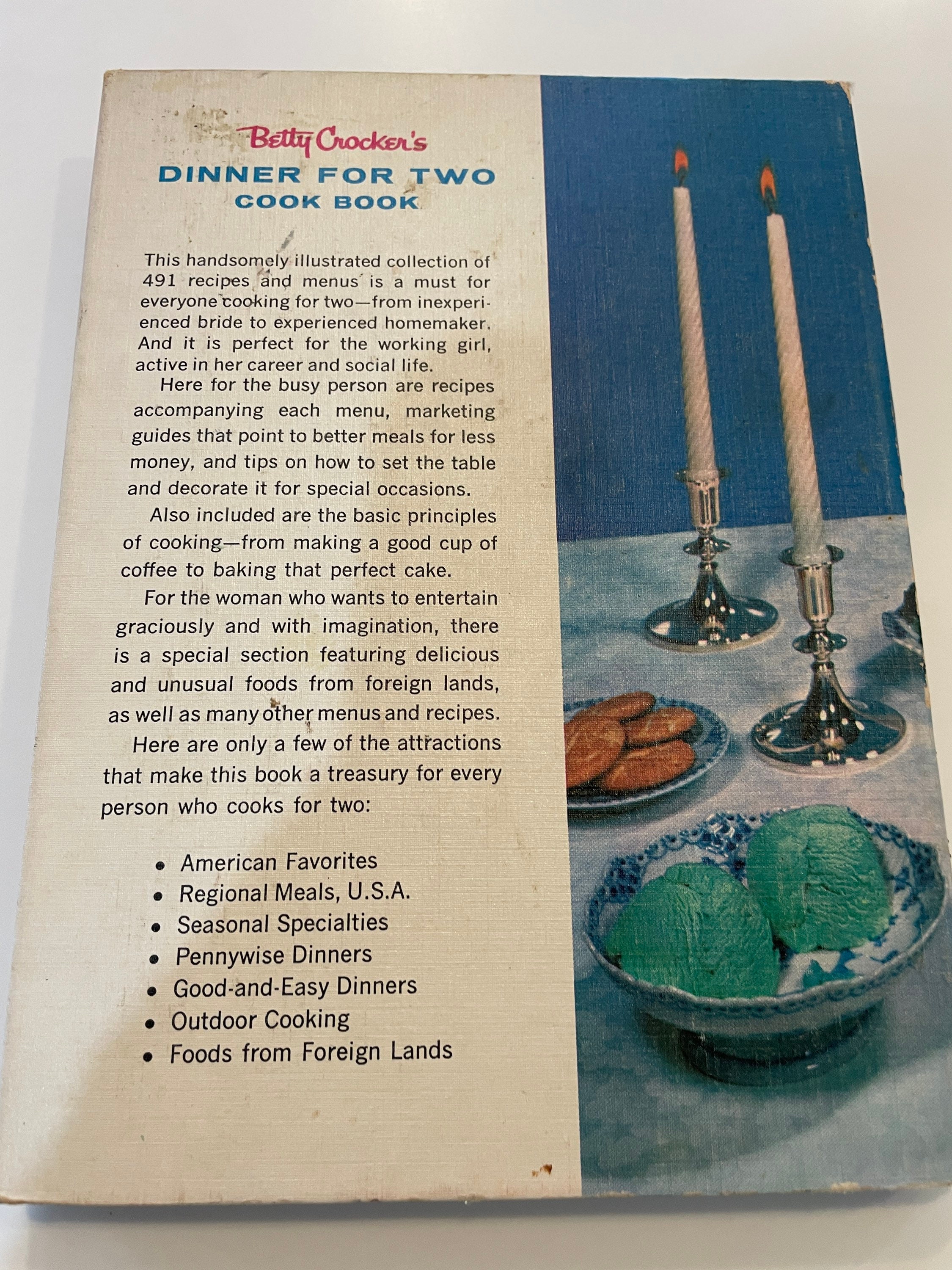 Betty Crocker's Dinner for Two Cook Book 1st Edition - Etsy