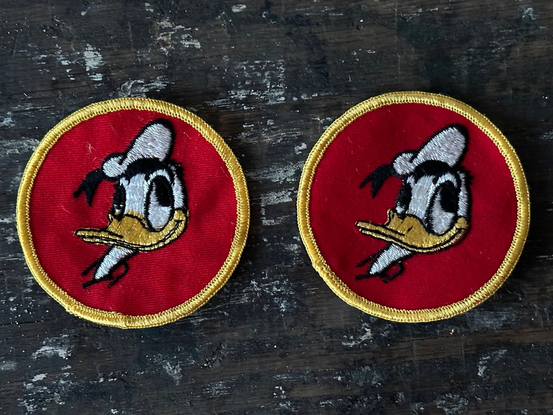 Rare 1960s Donald Duck Disney Patches - Etsy