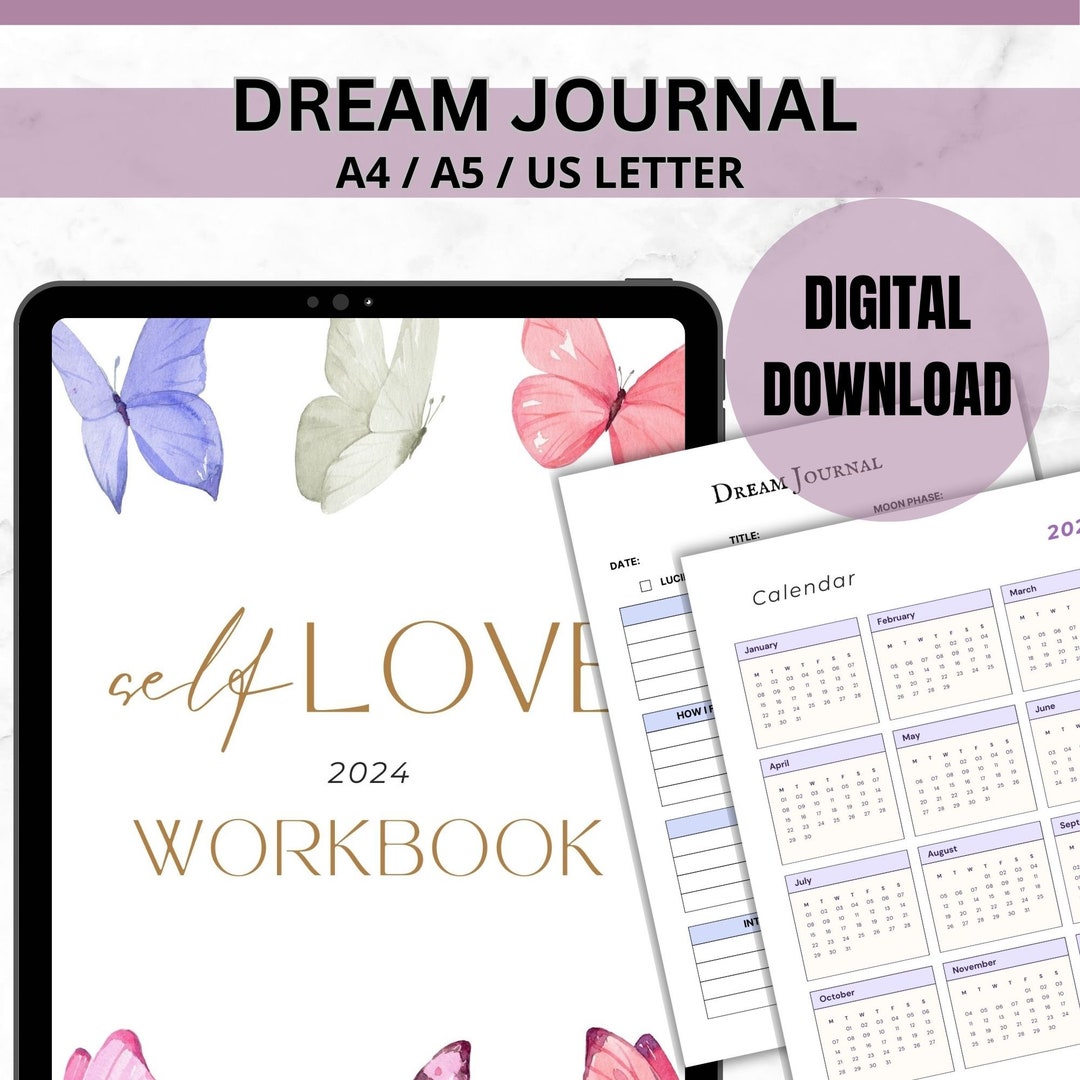 Self-care Workbook, Self-care Planner, Printable Mindfulness Workbook ...