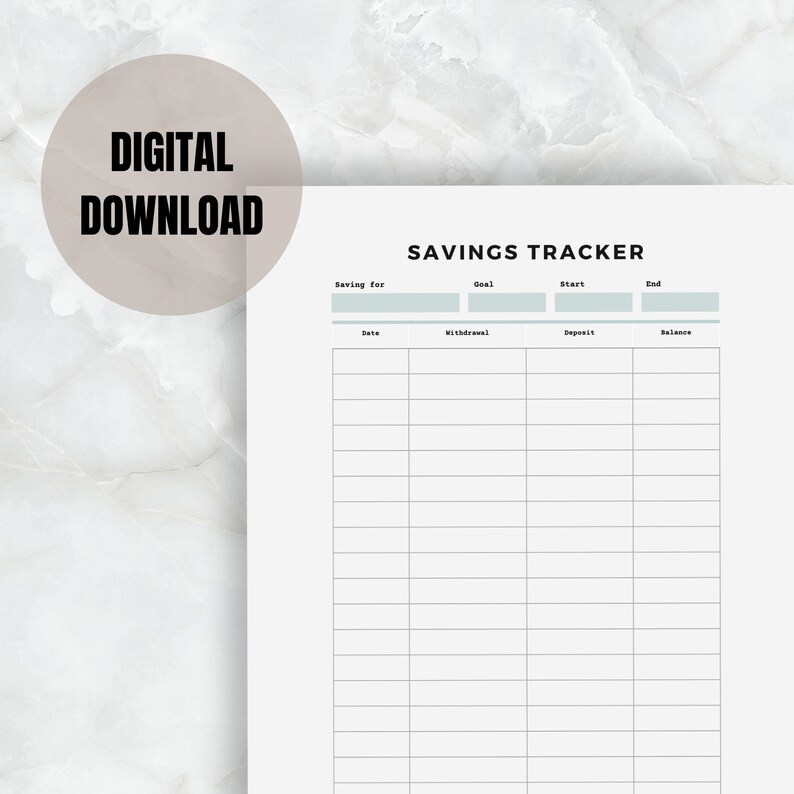 Budget Planner Printable PDF Finance Tracker Goodnotes Debt Snowball ...