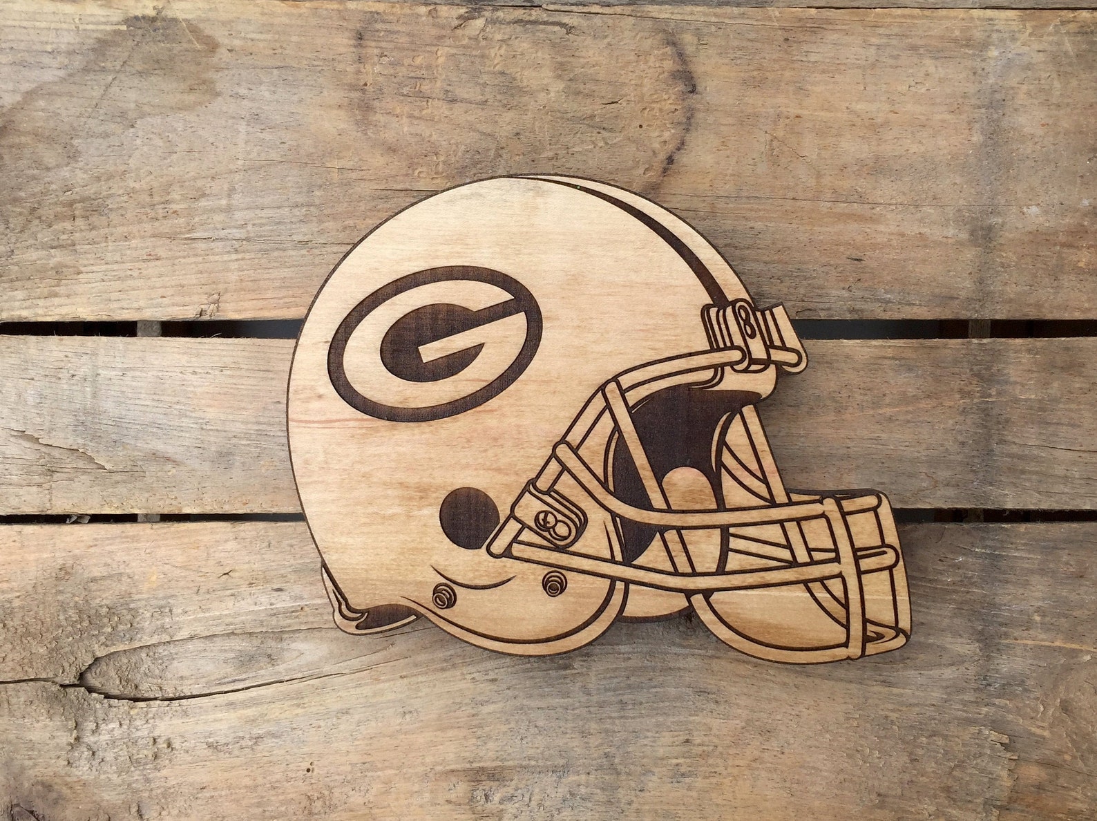 Wooden Football Helmet Yard Signs at Rachel Fairweather blog