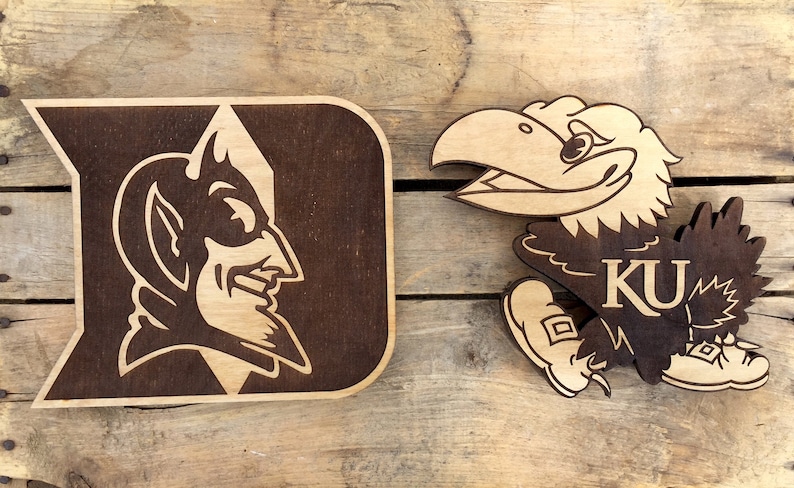 PICK A TEAM NCAA Team Logo Wooden College Team Sign College - Etsy Canada