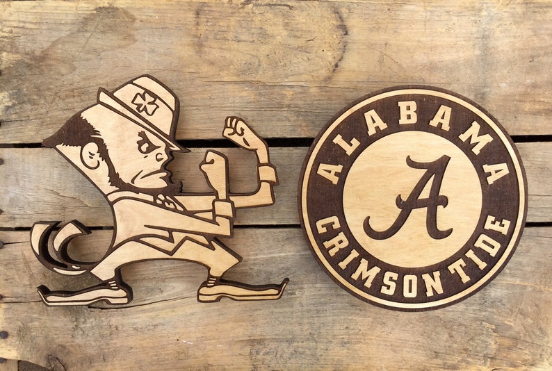 PICK A TEAM NCAA Team Logo Wooden College Team Sign College - Etsy Canada