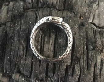 Antique Ouroboros Ring - Etsy