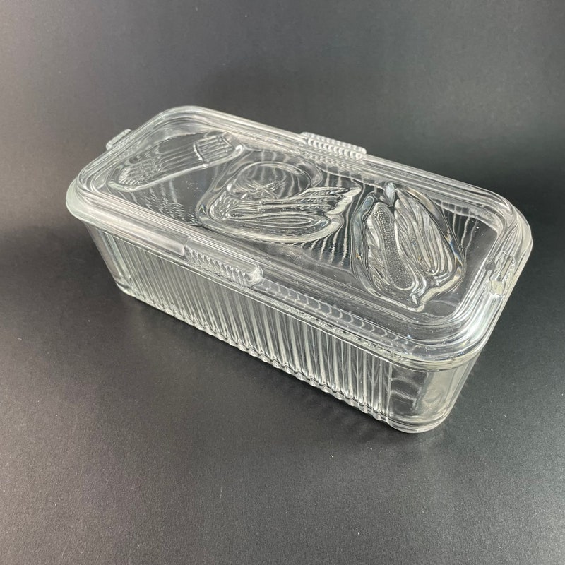 Glass Refrigerator Containers - Etsy