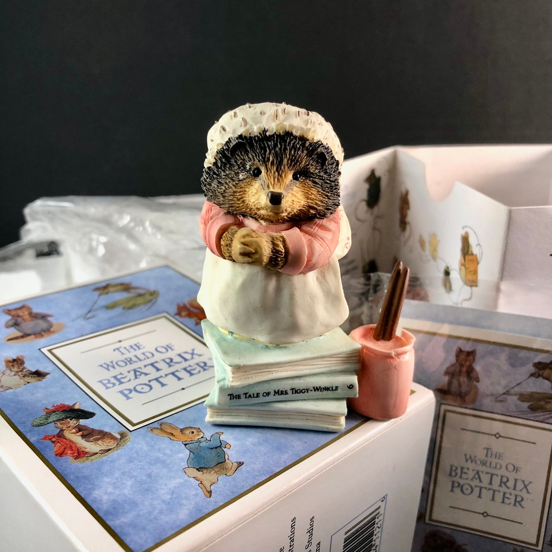 Vintage the Tale of Mrs. Tiggy Winkle Figurine the World of Beatrix ...