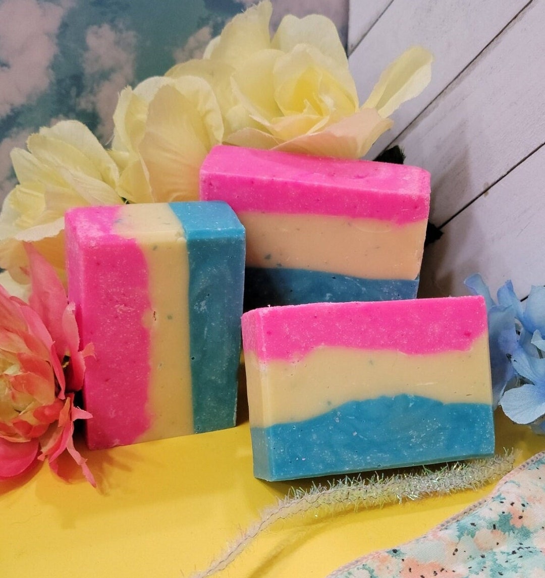 Poppy Paradise Soap / Flower Shoppe Soap / LGBTQ+ Soap / Pansexual Soap ...