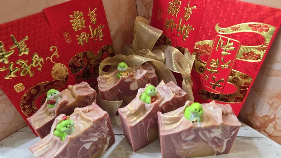 Double Happiness Soap/ Year of the Snake/ Chinese New Year Soap ...