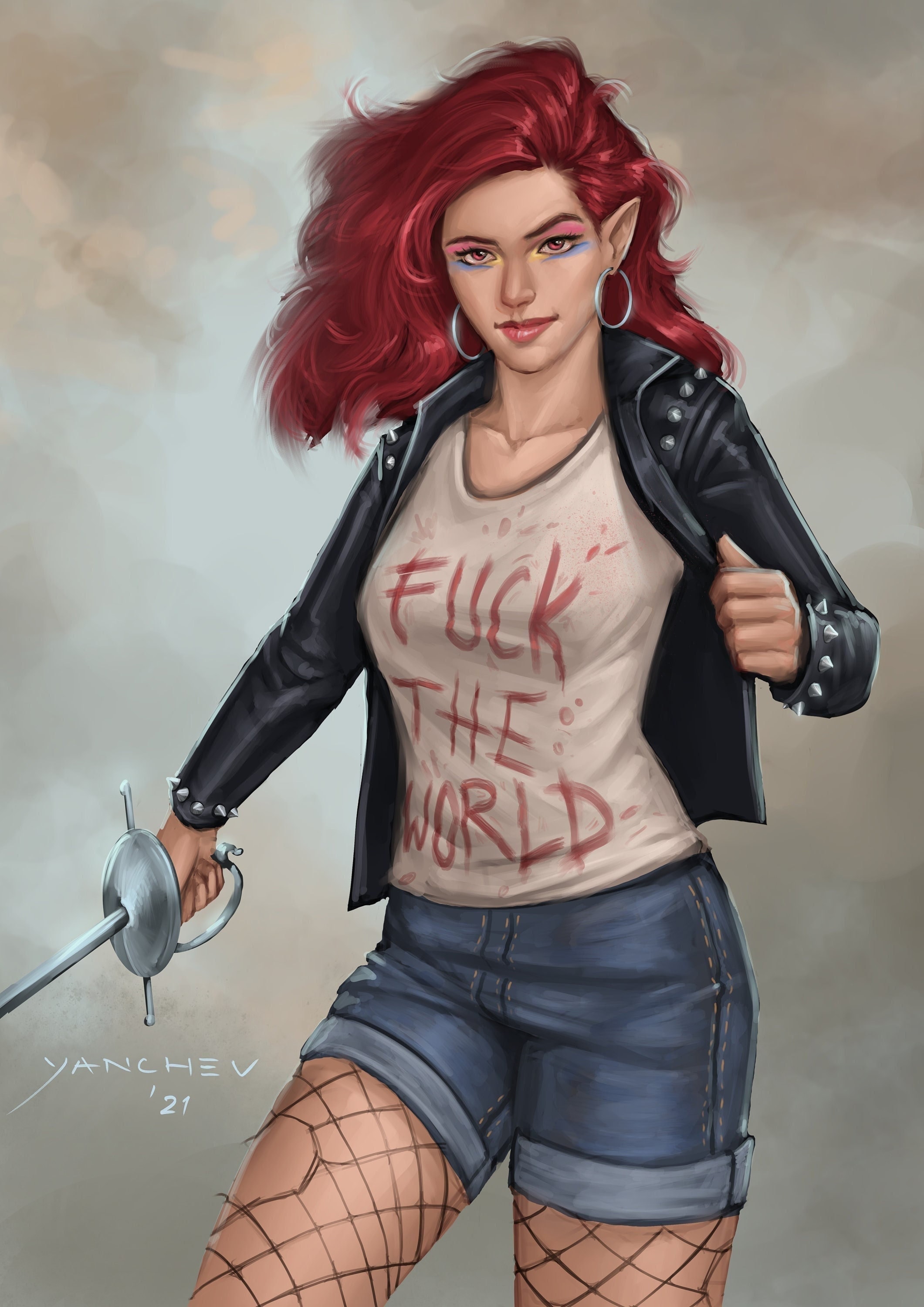 Digital Fantasy Dnd Character Art Commission | Etsy