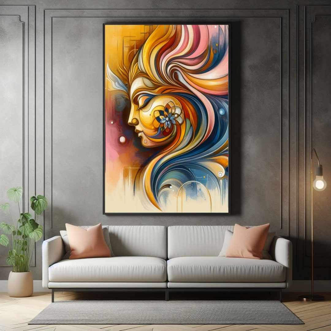 Bodhisattva Woman Poster, Yoga Wall Art Poster, Meditating Poster, Good ...