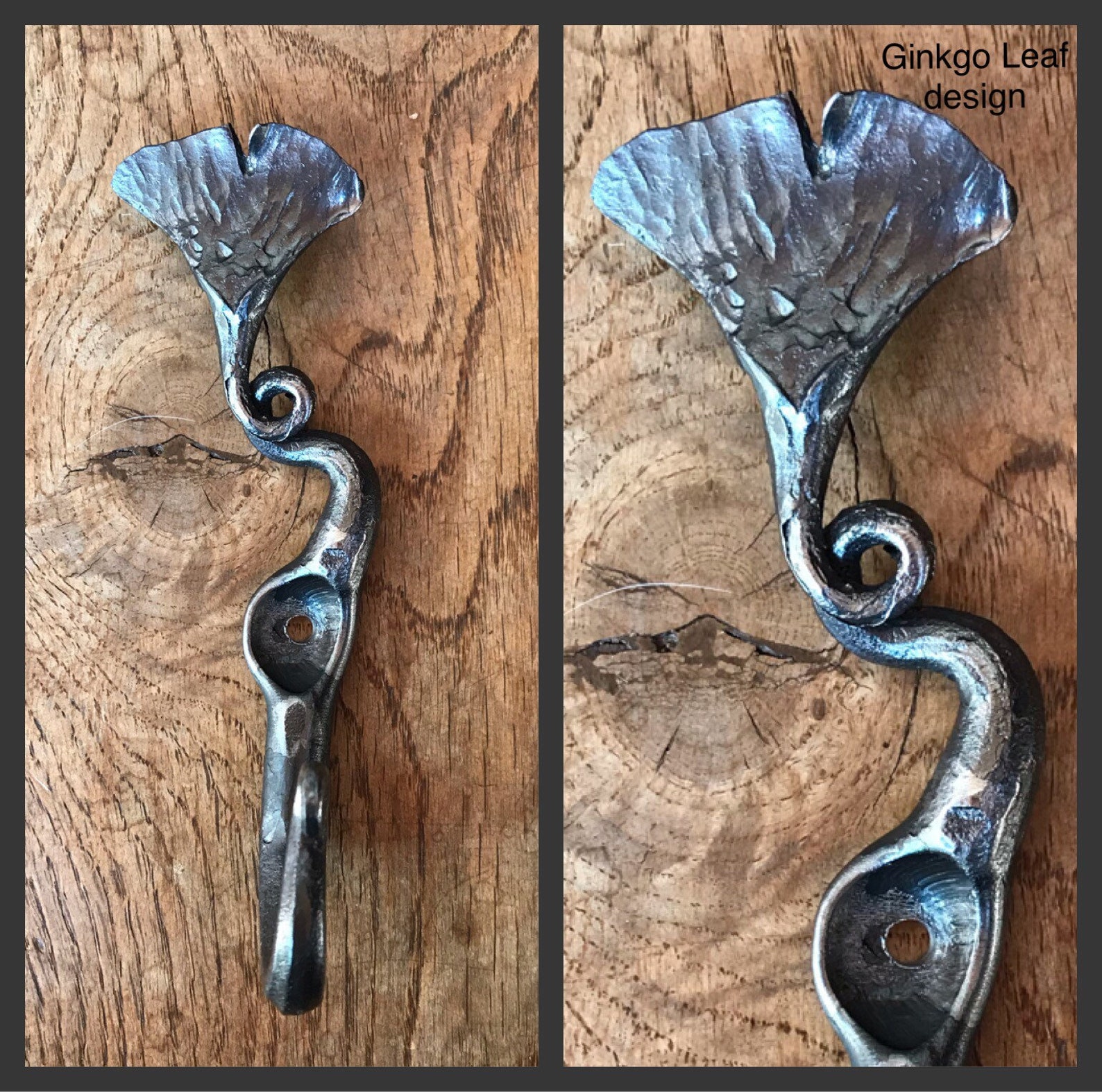 Hand Forged Wall Hook - Etsy