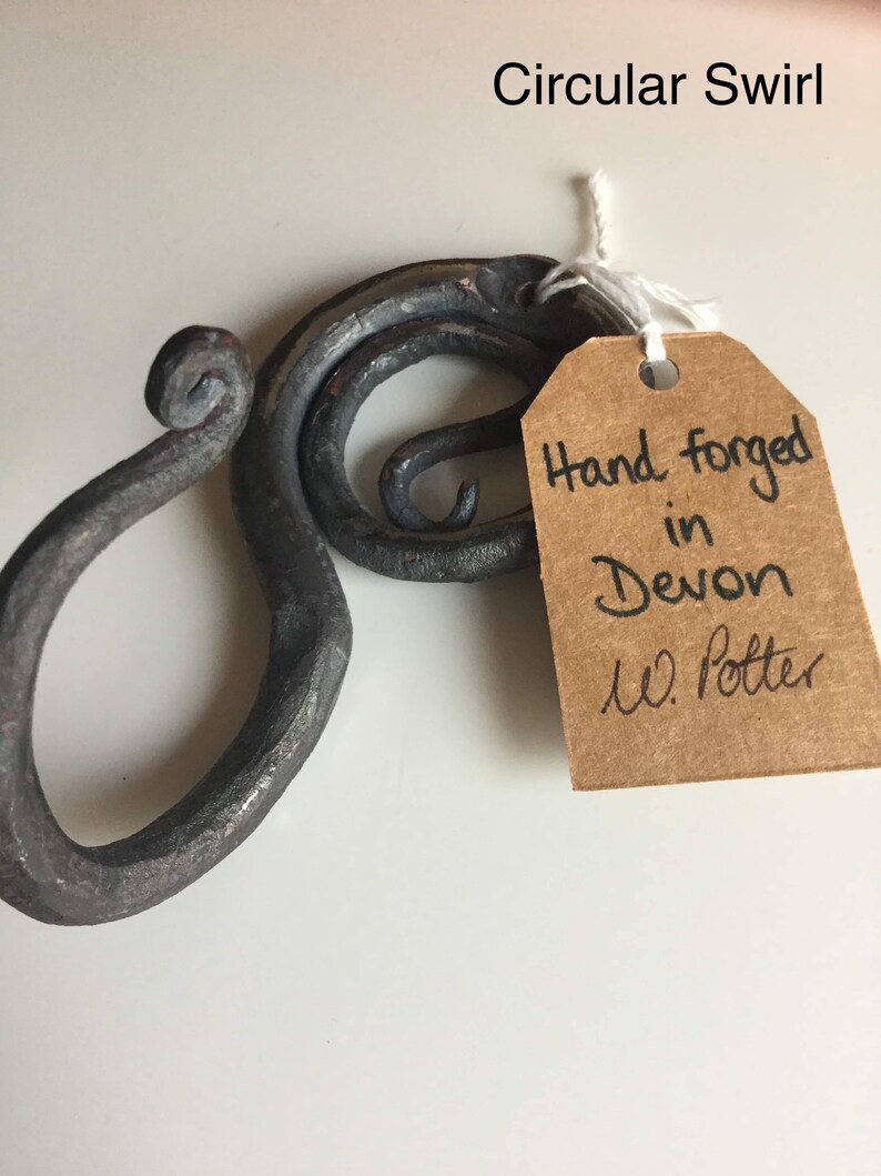 Hand Forged Wall Hook - Etsy
