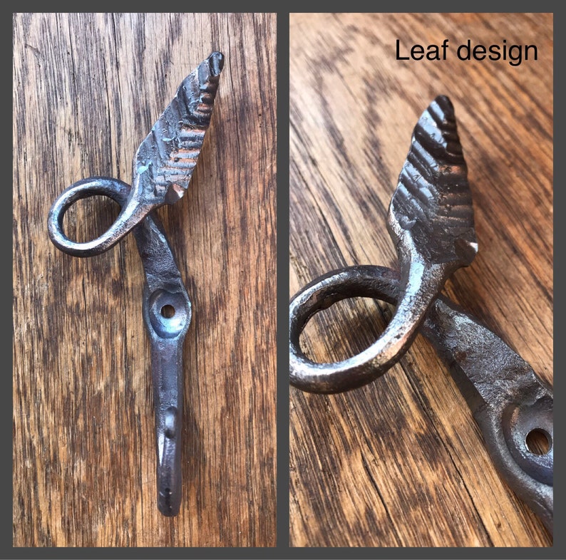Hand Forged Wall Hook - Etsy