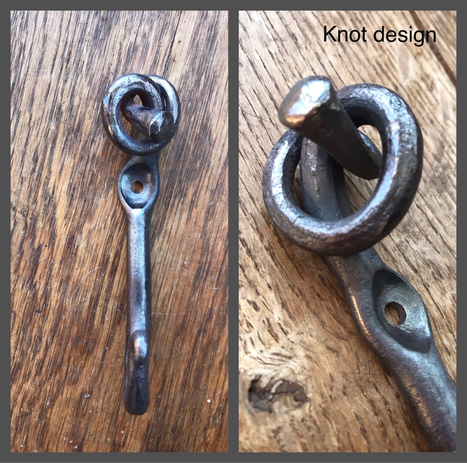 Hand Forged Wall Hook - Etsy