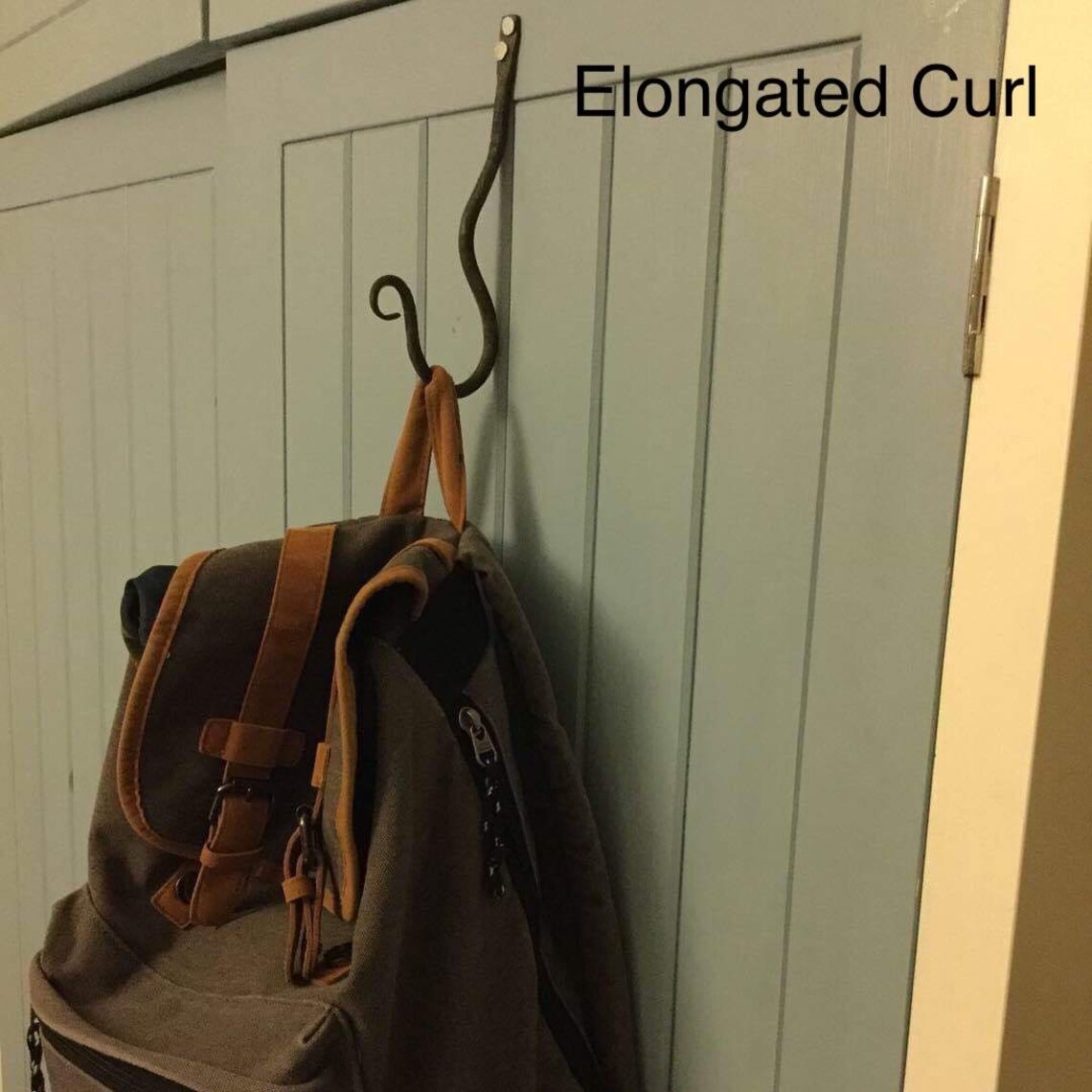 Hand Forged Wall Hook | Etsy