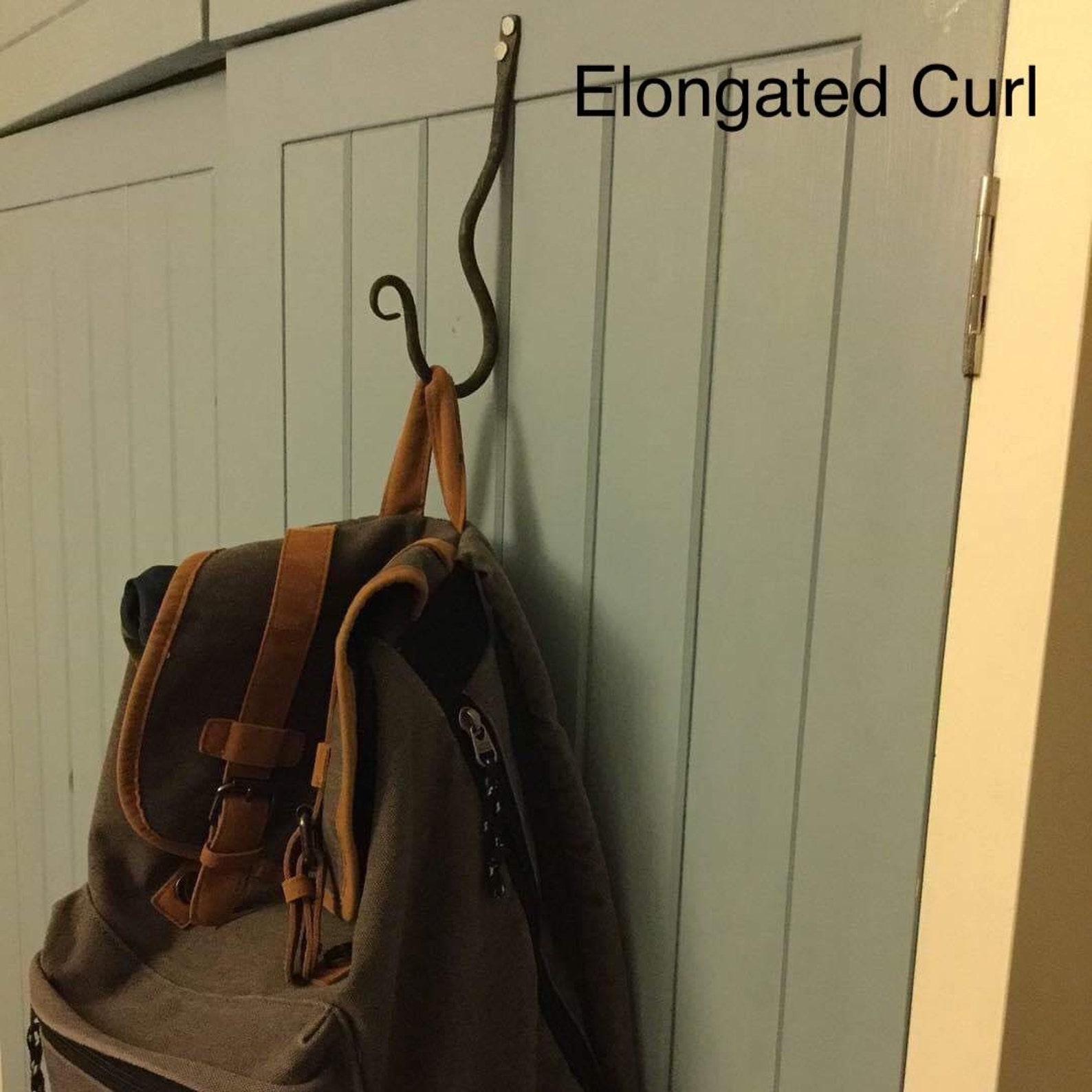 Hand Forged Wall Hook - Etsy