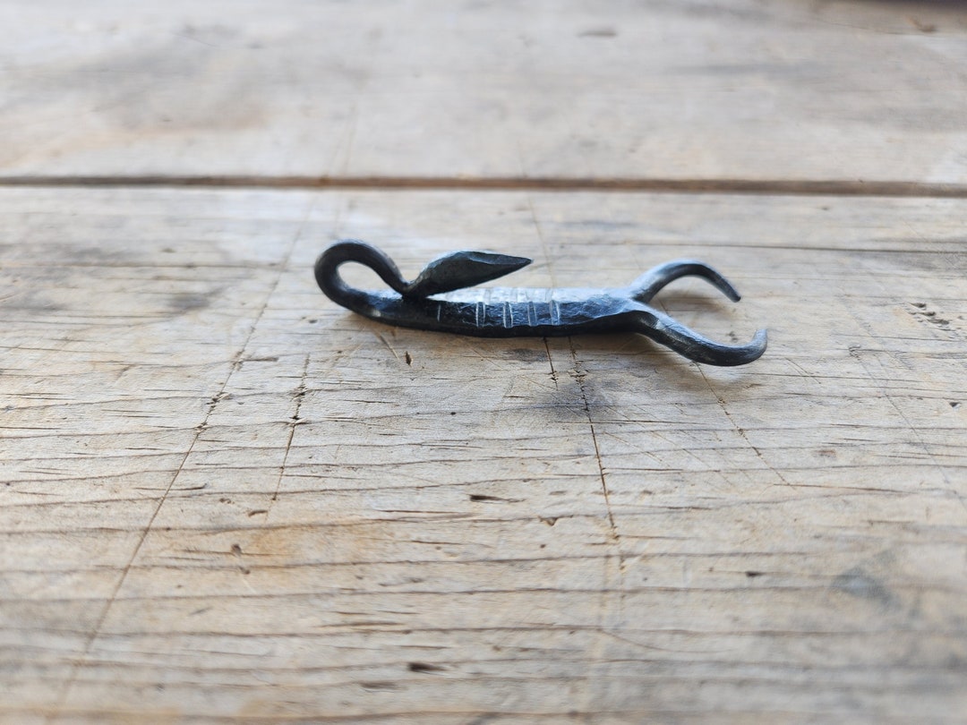 Hand Forged Iron Scorpion Pendant - Etsy