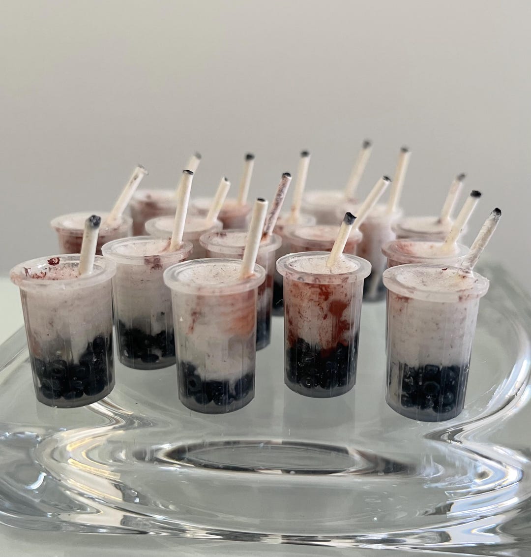 Mini 1:6 BOBA TEA - Barbie Doll Size/ Bubble Tea/ Miniature Food ...