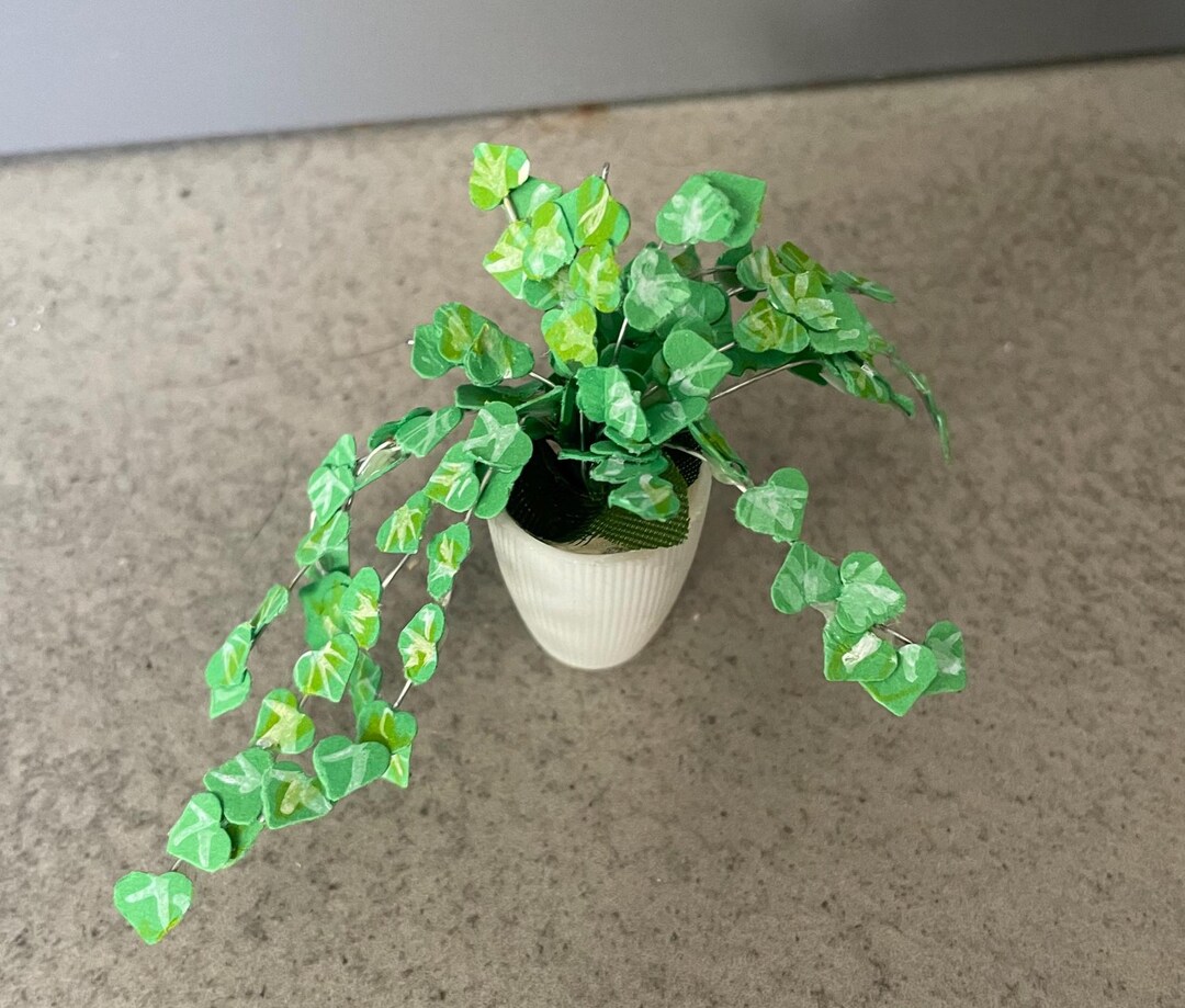 Mini 1:6 Paper Plant - Barbie Doll Size/ Mini Plant/ Miniatures/ Barbie ...