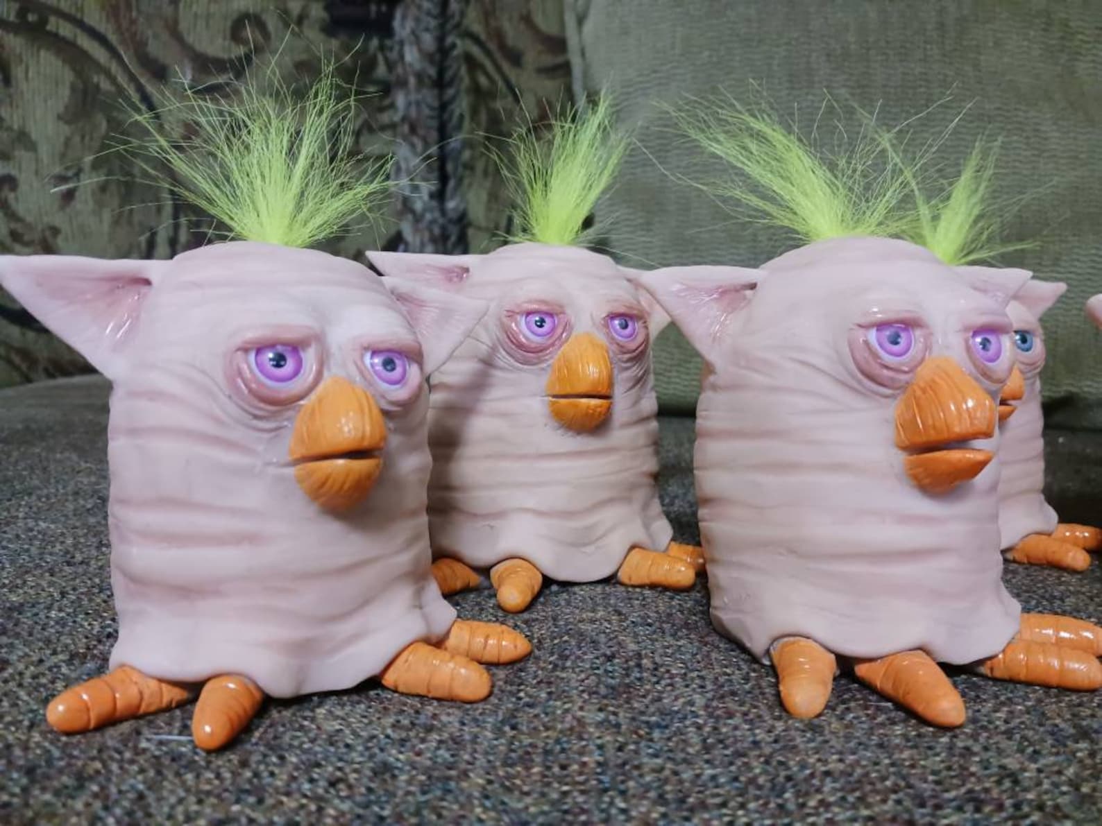 Forbidden Furb Hairless Furby Sculpture - Etsy