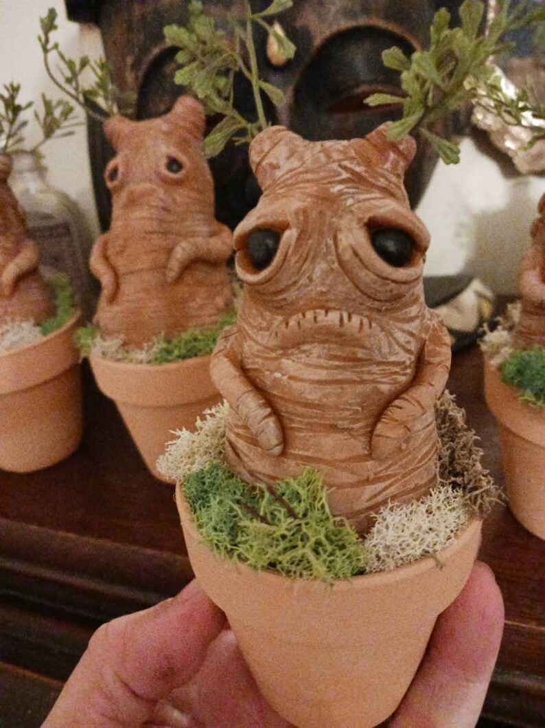 Baby Mandrake Root Wizarding Sculpture - Etsy
