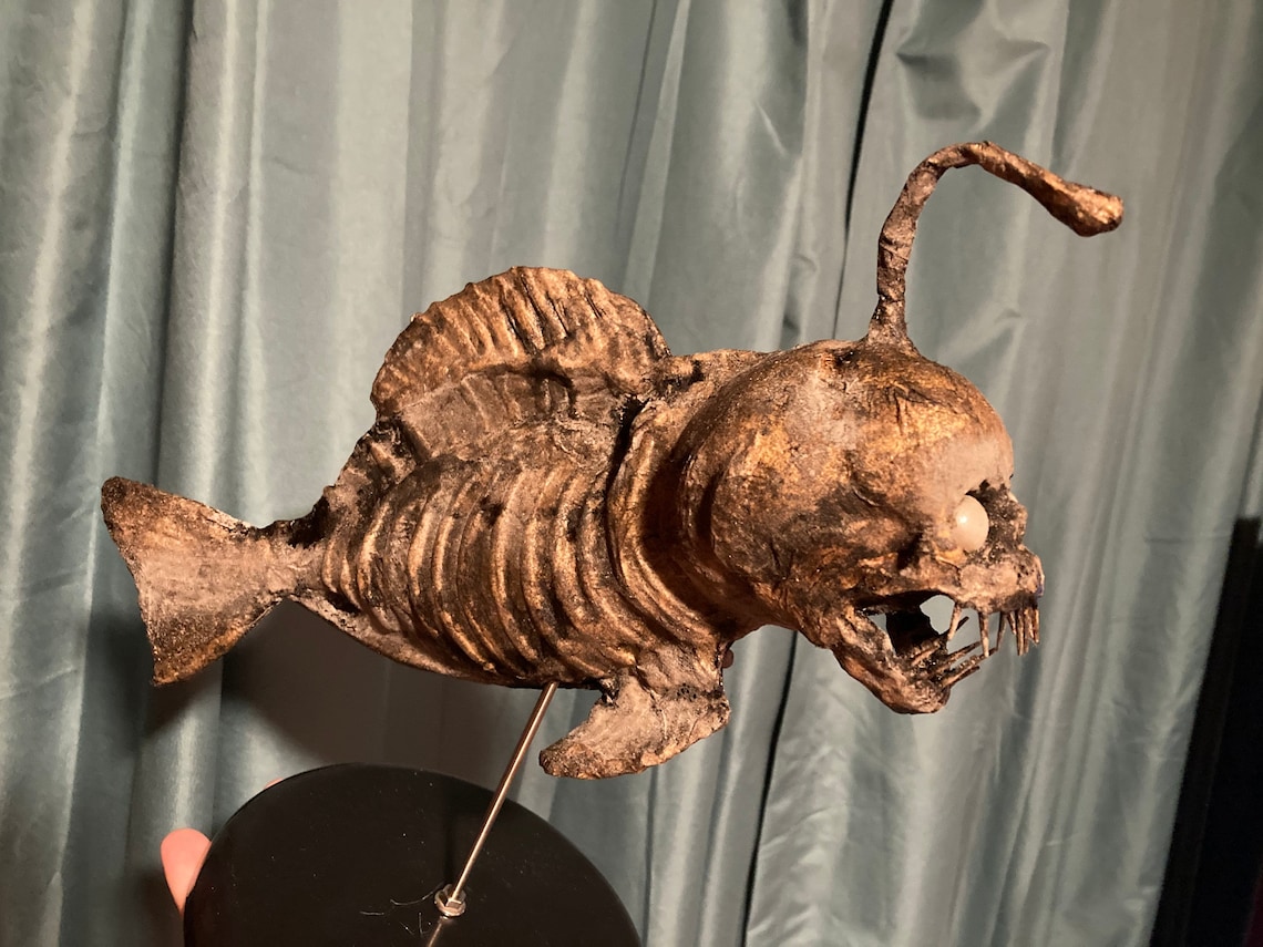 Deep Sea Nightmare Fish Fiji Mermaid - Etsy