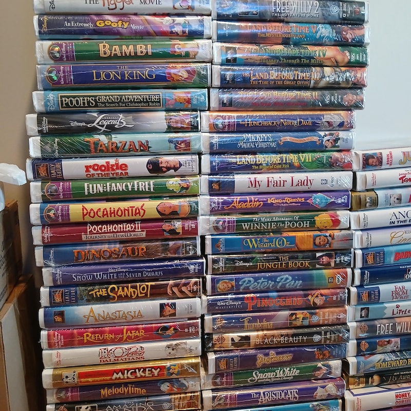 Kids Vhs Lot - Etsy