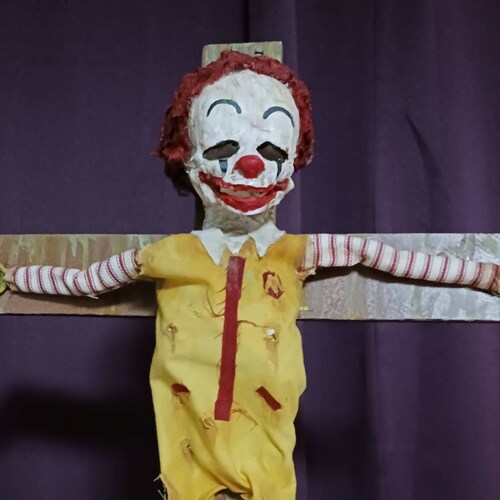 Rat Christ Ooak Cursed Crucifix Sculpture - Etsy Canada