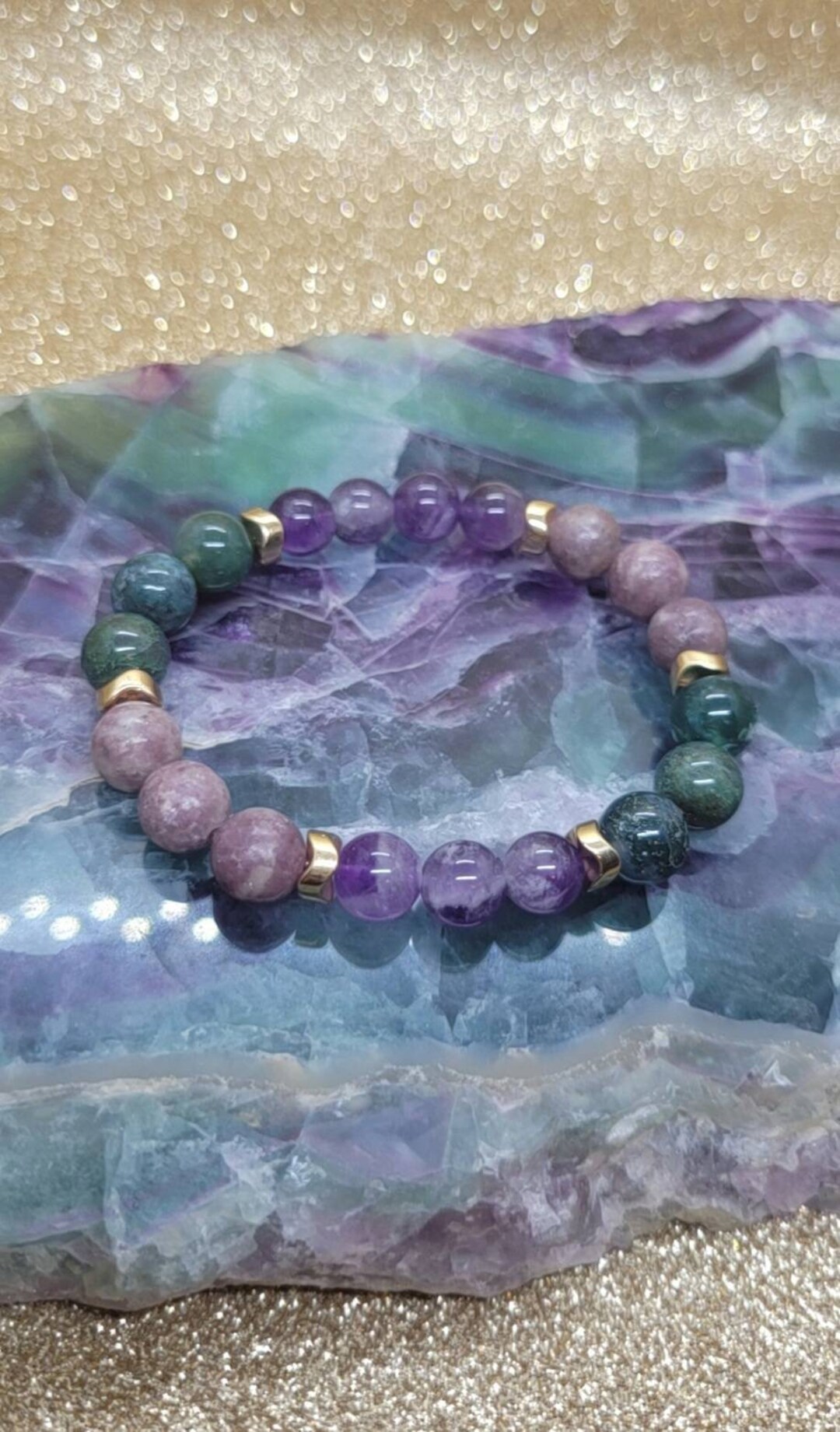 Sobriety and Recovery Support Bracelet Crystal Bracelet, Handmade ...