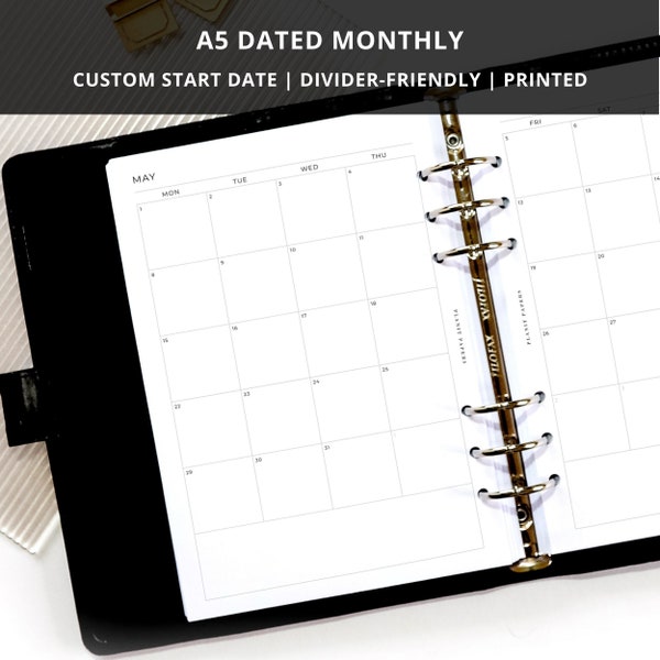 Monthly Planner - Etsy