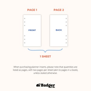 PRINTED Personal Password Planner Inserts 6 Ring Organiser Password ...