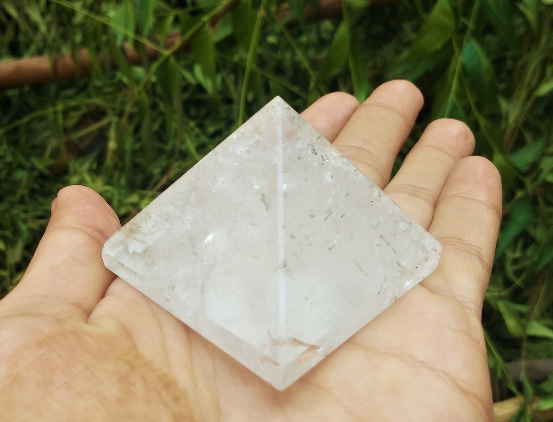 Large 50MM Clear Crystal Quartz Healing Charged Metaphysical Egyptian ...