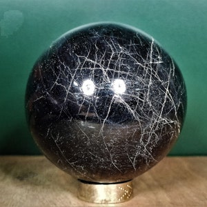 Rare & 55MM to 60MM the Black and Dark Blue Biotite Stone Healing ...