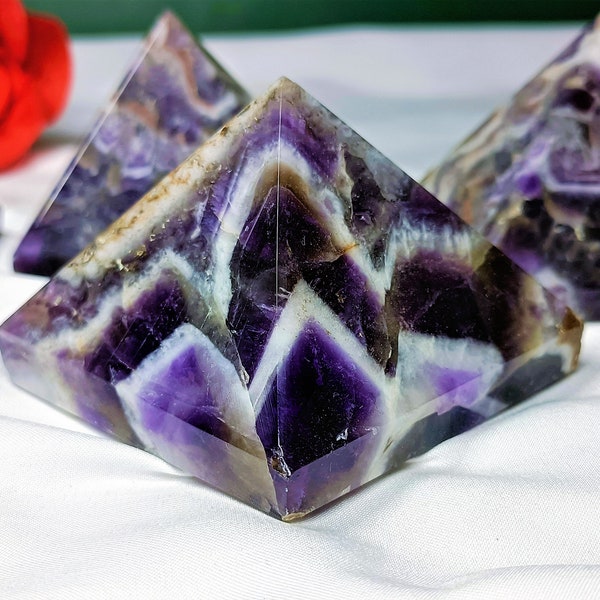 Amethyst Pyramid - Etsy