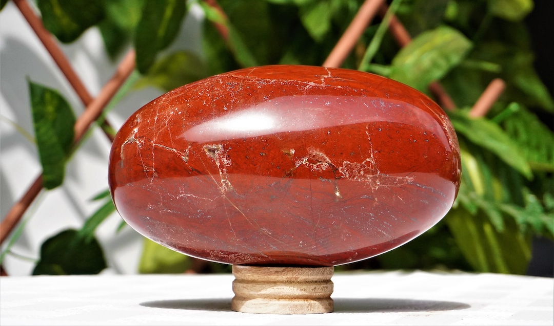 6.5inch Red Jasper Stone Minerals Heal Metaphysical - Etsy
