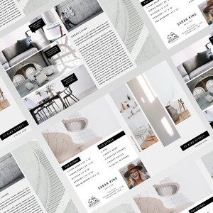Real Estate Modern Tabloid Brochure Canva Template Real - Etsy Canada