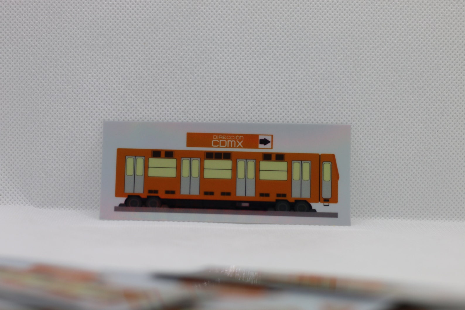 Mexico City CDMX Metro/subway Train Sticker holographic Vinyl - Etsy
