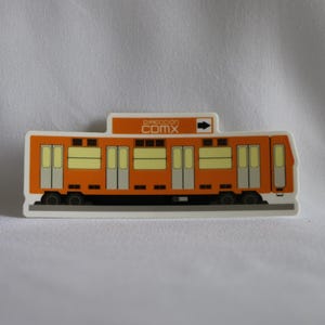 Mexico City (CDMX) Metro/subway Train Sticker - Etsy