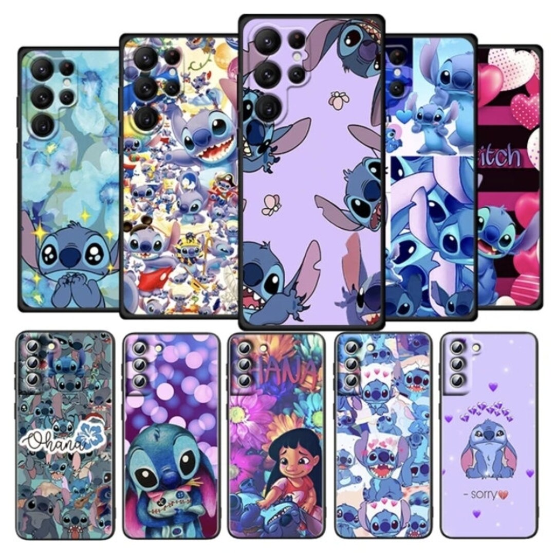 Stitch Cute Lilo Anime for Samsung Galaxy S23 S22 S21 S20 Ultra Plus ...