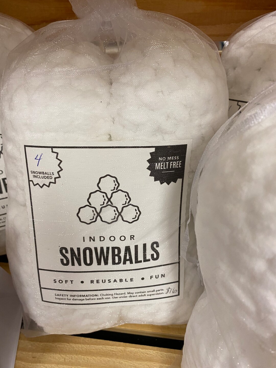 Indoor Snowball Fight - Etsy
